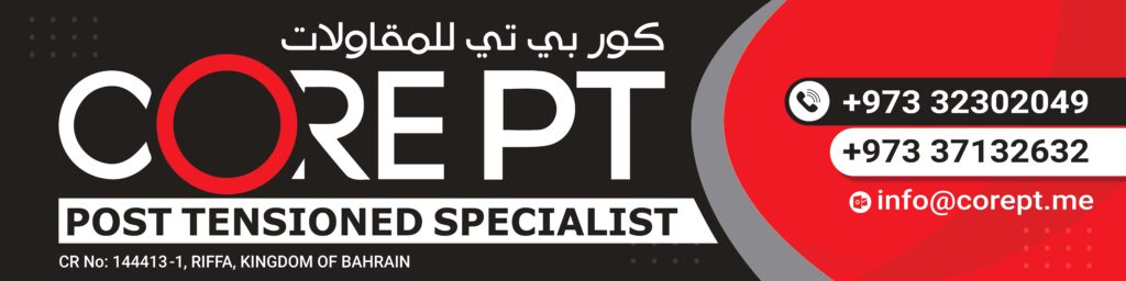 Post tensioned services | Core PT construction